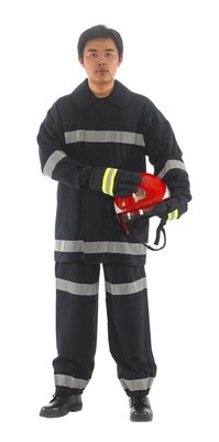 Safety Protective Forest / Wildland Fire Clothing Static Resistant FR Coveralls for Man
