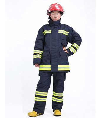 OEM EN469 Certified Firefighter Uniform Flame Retardant Clothing with Dupont  Nomex IIIA