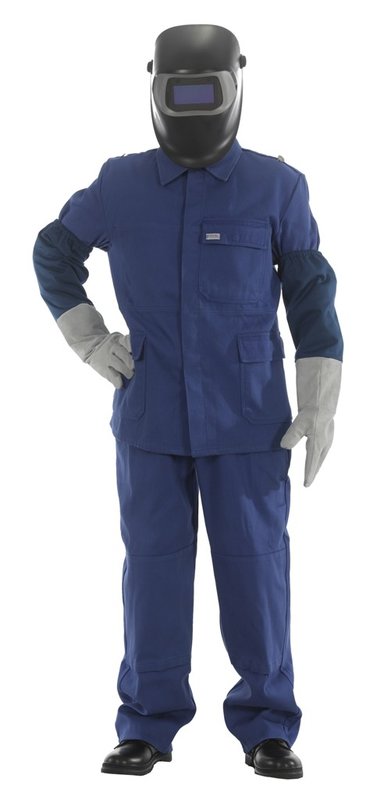 Static Resistant Molten Metal Splash Protective Clothing Flame Retardant Workwear
