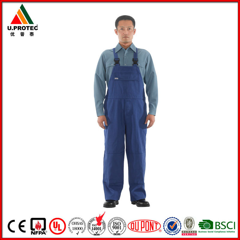 Welders Protective Clothing Flame Retardant Shirts and Pants with FR Sateen Cotton