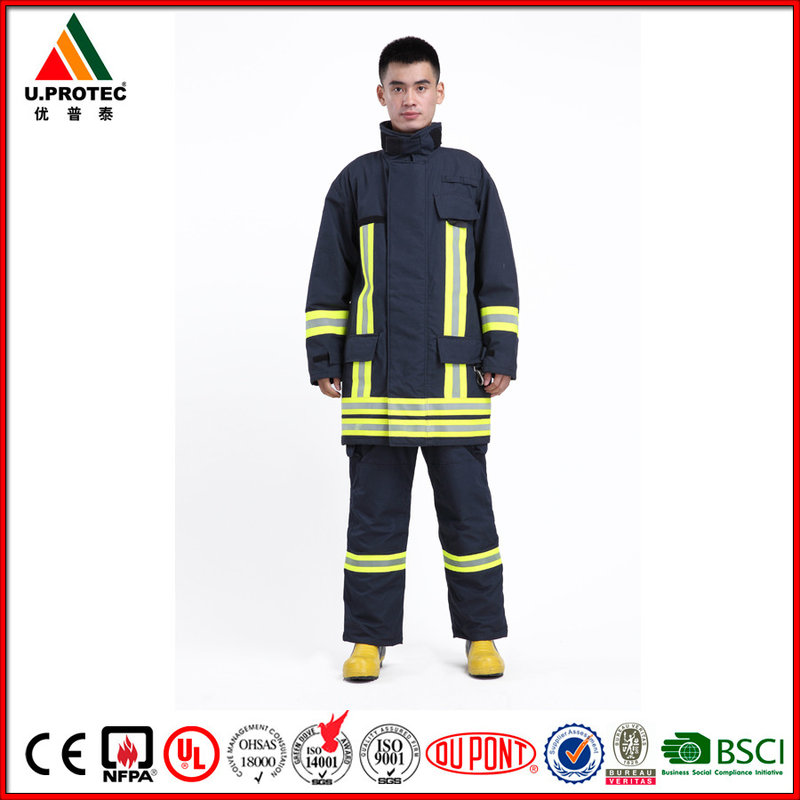 Fireproof FR Firefighter Dress Uniform / Apparel / Turnout Gear XS - XXXXL Customize Size