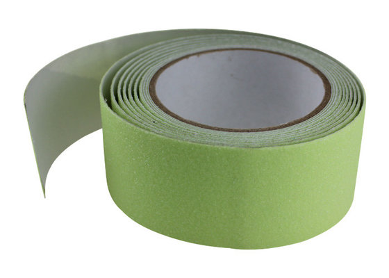 High Traction Glow In The Dark Non Slip Tape With Solvent Acrylic Adhesive