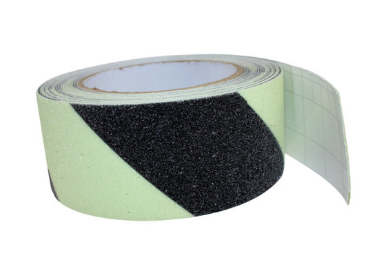 Black Glow In The Dark Non Slip Tape Covered With Emery for Steps