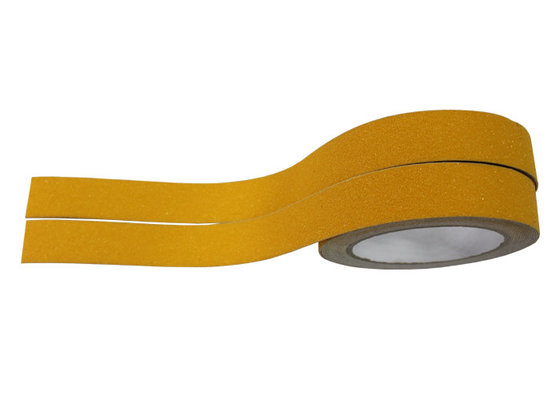 Heat - Resistance Safety Grip Tape Yellow Non Skid Tape For Preventing Slipping
