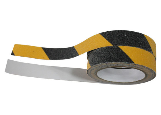 Durable Viscosity Anti Slip Tape Yellow And Black / Subway Non Skid Safety Tape