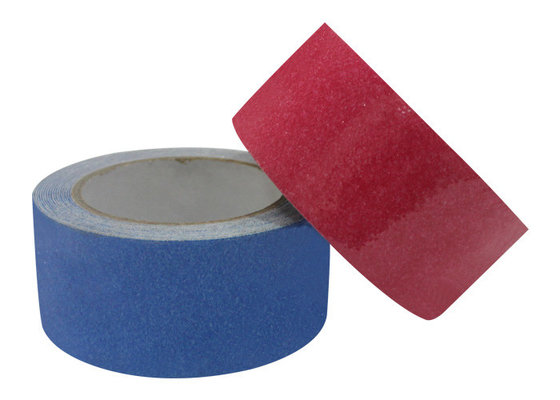 No Discoloration Self Adhesive Non Slip Tape With PVC Film And Quartz Sand