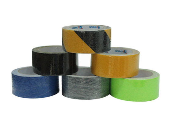 Eco - Friendly Anti Slip Hazard Tape , Freight Yard Slip Resistant Adhesive Tapes