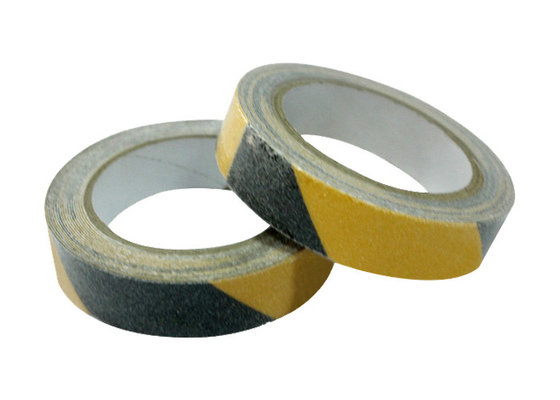 Eco - Friendly Anti Slip Hazard Tape , Freight Yard Slip Resistant Adhesive Tapes