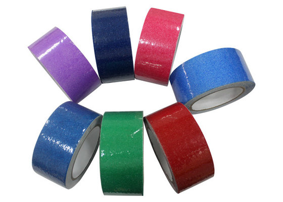 Eco - Friendly Anti Slip Hazard Tape , Freight Yard Slip Resistant Adhesive Tapes
