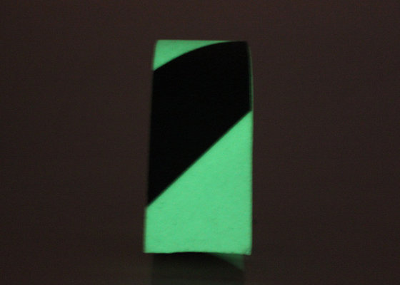 Heat Resistant Glow In The Dark Stair Tape / Antifreezing Glow In Dark Anti Slip Tape