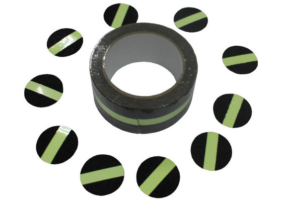 Economic Black Glow In The Dark Tape For Stairs / Glow In The Dark Grip Tape