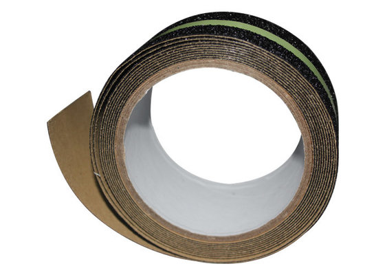 Economic Black Glow In The Dark Tape For Stairs / Glow In The Dark Grip Tape