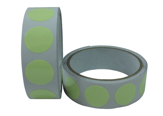 Removable Masking Glow In The Dark Hockey Tape , Walls Green Photoluminescent Tape