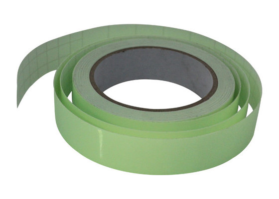 High Luminousity Glow In The Dark Waterproof Tape / Office Glow In The Dark Masking Tape