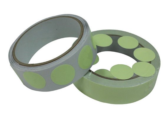 Non-Toxic Photoluminescent Adhesive Glow In The Dark Tape Dots