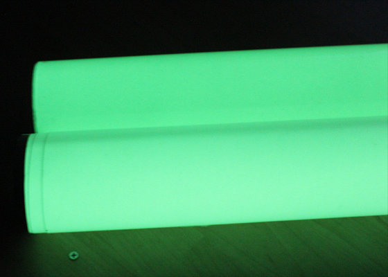 Self Adhesive Yellow Glow In The Dark Tape , Safety Sign Glow In The Dark Sticky Tape
