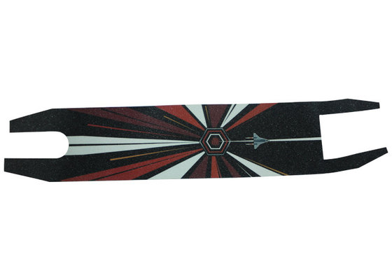 Tear Resistance Black Skateboard Grip Tape , Deck Skateboard Griptape