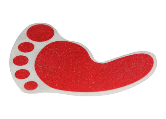 Footprint PEVA Rubber Non Slip Shower Tape For Bathroom And Bathtub