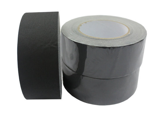Waterproof Residue Free Black Matte Heavy Duty Gaffers Cloth Tape