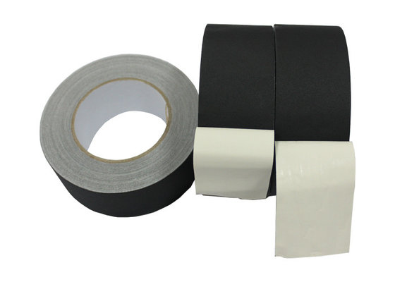 Waterproof Residue Free Black Matte Heavy Duty Gaffers Cloth Tape