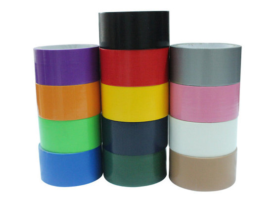 Strong Adhesive Colored Cloth Duct Tape For Fixing Wrapping 0.15mm - 0.28mm
