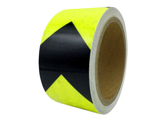 PVC Truck Reflective Safety Tape / Red Reflective Tape For Vehicles