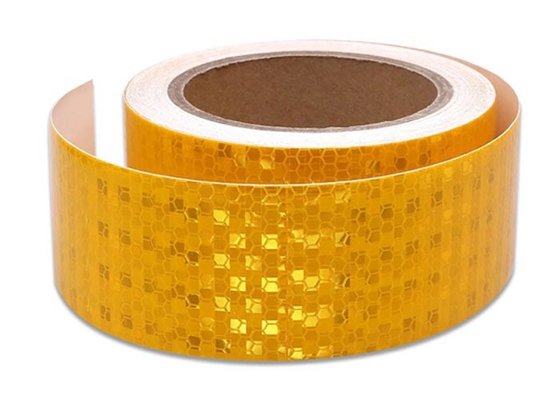 PVC Truck Reflective Safety Tape / Red Reflective Tape For Vehicles
