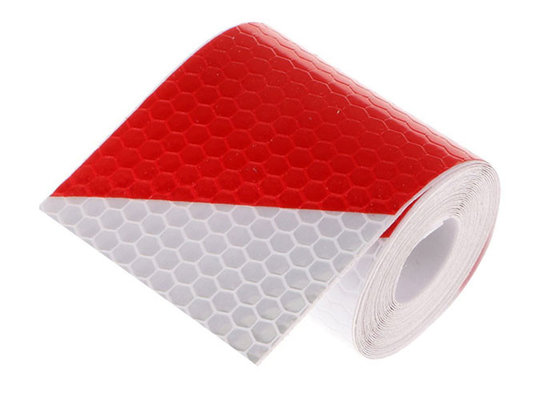 Adhesive Honeycomb Reflective Warning Tape For Car Body Safety