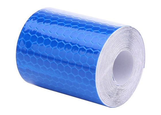 PVC Waterproof Vehicle Safety Honeycomb Reflective Caution Tape