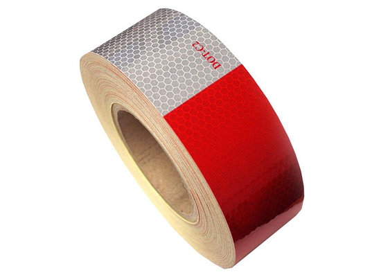 Long Service Life High Intensity Reflective Rim Tape , Cars Prismatic Reflective Tape
