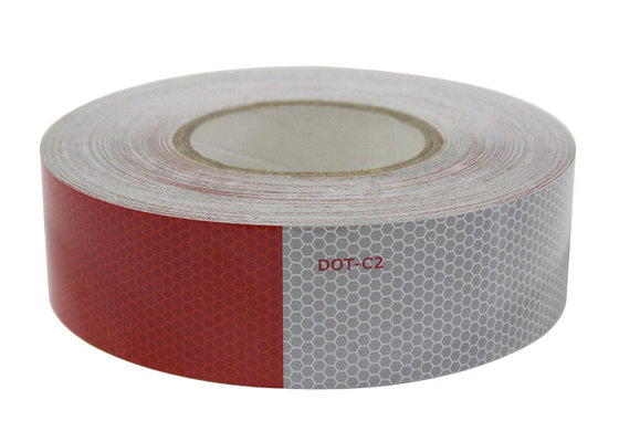 Self Adhesive High Intensity Reflective Vinyl Tape Roll For Safety
