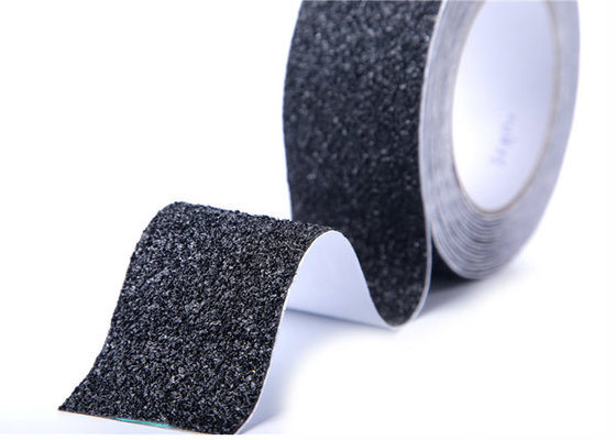 Heavy Duty Black Anti Slip Grip Tape Grit Non Slip Abrasive Tape For Stairs Step