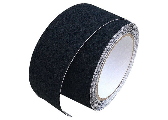 Heavy Duty Black Anti Slip Grip Tape Grit Non Slip Abrasive Tape For Stairs Step