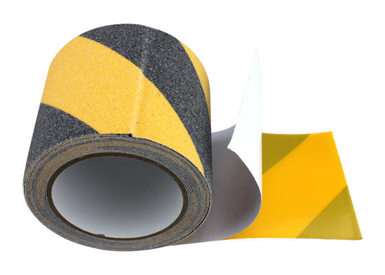 Non Slip Safety Grip Tape for Stairs Steps Abrasive Tape Black And Yellow