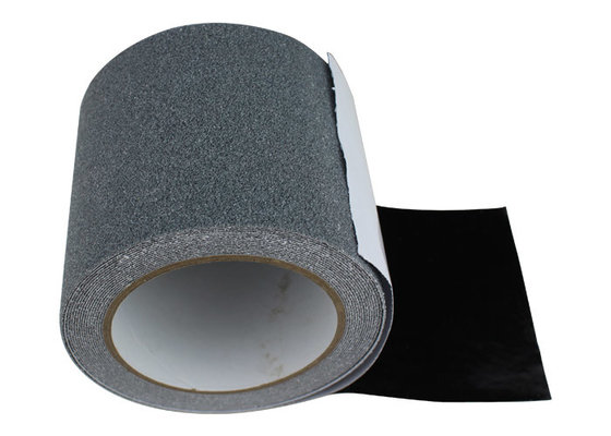 Safety Non Skid Grit Grip Tape Anti Slip Roll Sticker Adhesive Tape In Black