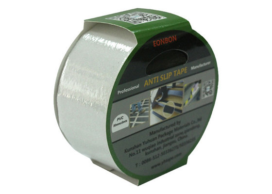 Single Sided Safety Clear Self Adhesive Non Slip Tape / Walk Track Tread Tape