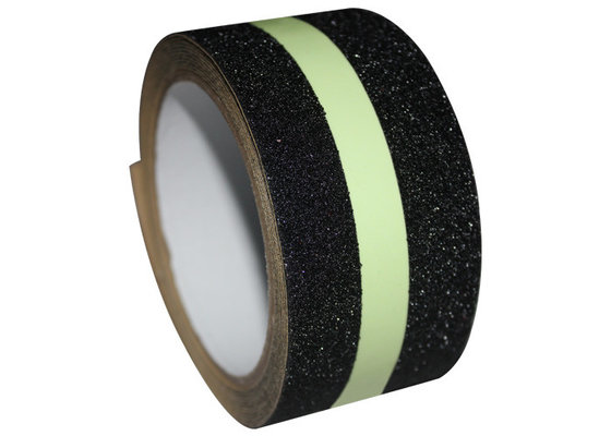 SGS Non Slip Luminous Tape Stickes For Stair Tread , Glow In The Dark Grip Tape