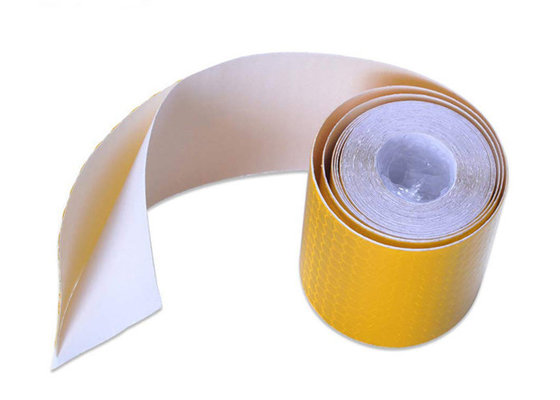 Durable Waterproof Caution Reflective Safety Tape Pressure - Sensitive Type