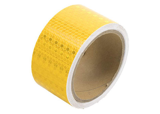 Durable Waterproof Caution Reflective Safety Tape Pressure - Sensitive Type