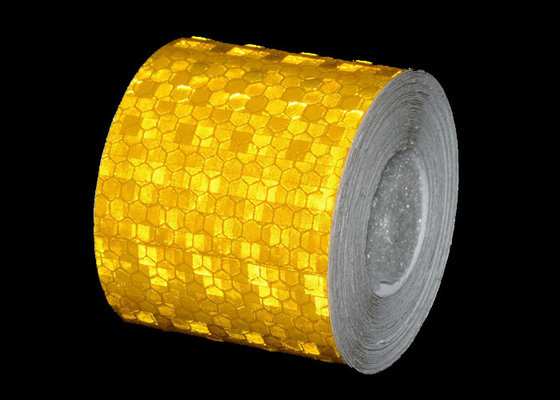 Waterproof Reflector Safety Tape Honeycomb Reflective Warning Tape For Vehicles