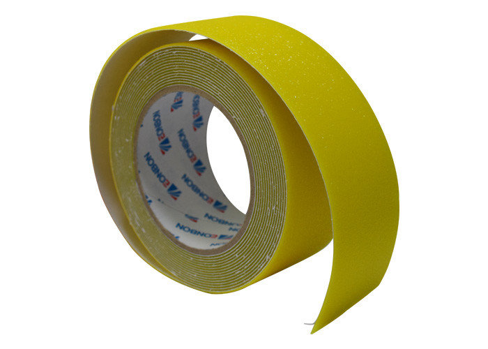 Bathtub Safety Treads Tape , Non Slip Shower Tape For Steps In Yellow Color