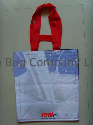 Customized Silk screen Non Woven Laminated Bags , ECO PP Non Woven Bag