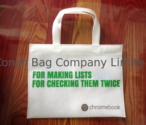 80gsm Non Woven Cloth Shopping Bags with Silk Screen Printing