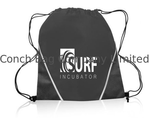 Drawstring Durable Non Woven Fabric Bags , Backpack Style