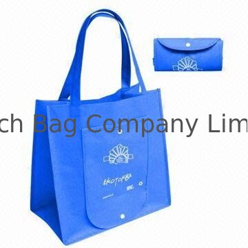Fashion Recycle Non Woven Fabric Bags / Folding Shopping Tote