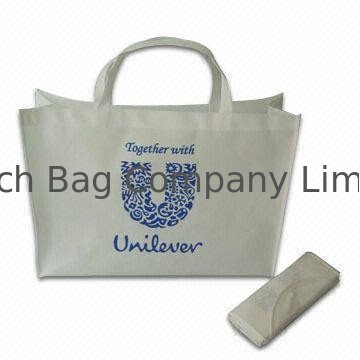 Fashion Recycle Non Woven Fabric Bags / Folding Shopping Tote