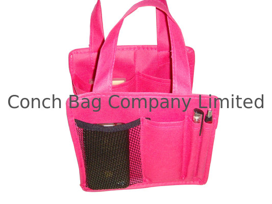 Custom 90gsm Non Woven Fabric Bags / Non-woven Shopping Handbag