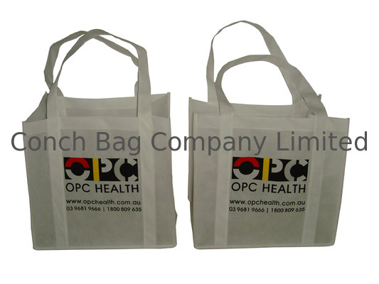 Red Logo Printing Non Woven Fabric Bags for Promotional Gift