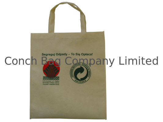 Reusable Tote Non Woven Shopping Bag / Advertisement Non-Woven Bags