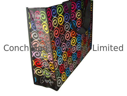Glossy Non Woven Laminated Bag with Logo Printing for Advertisement